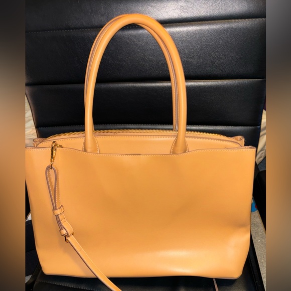 Universal Thread | Bags | Camel Brown Laptop Work Tote | Poshmark